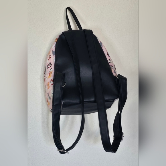Disney | Bags | Loungefly Disney Dogs Cats Mini Backpack Pink ...